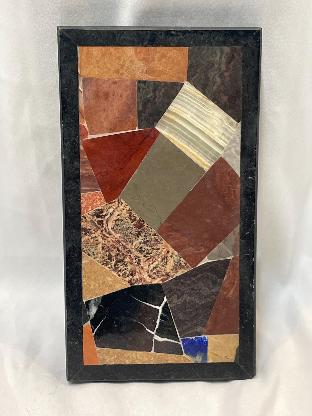 Pietra Dura Marble Specimen Inlay Peperweight - Etsy