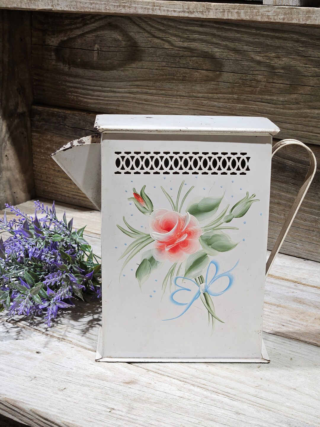 Vintage Laundry Soap Tin Dispenser, Vintage Laundry Soap Decor, Rare ...