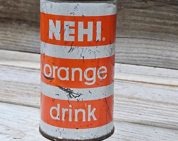 NEHI Orange Drink Can, Orange Soda Can, Vintage Soda Can, Collector Can ...