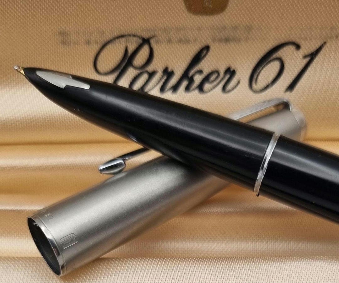 Boxed, Vintage Parker 61 Classic, Capillary Filler, 1950's. Fully ...