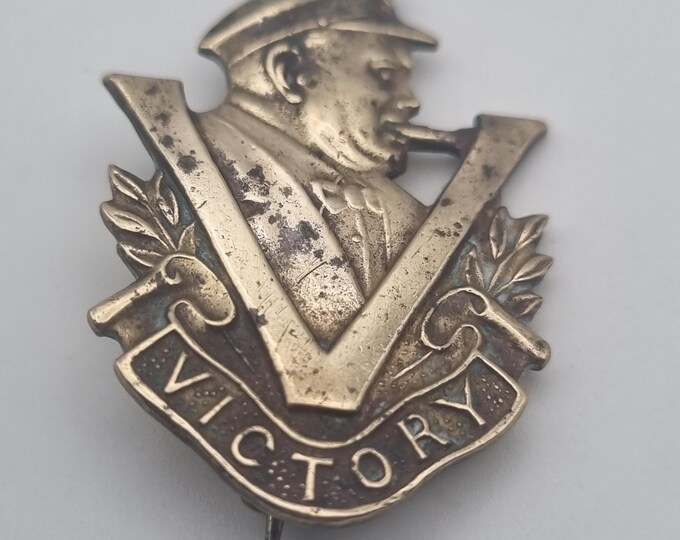 Vintage, WW2 British Home Front 1939-45 Winston Churchill 'v'-for ...