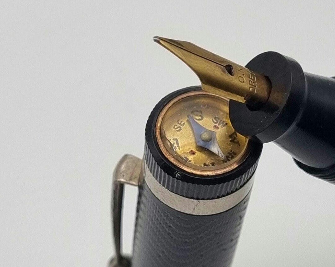 A Collectable 1930's Japanese, Compass, Fountain Pen. - Etsy