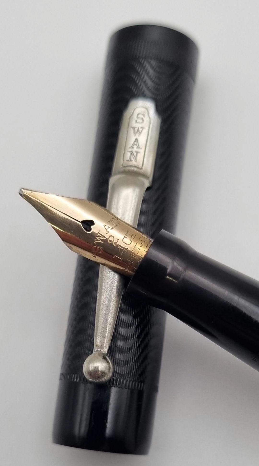 Minty, Vintage, Mabie Todd "swan", Self Filling, Fountain Pen. Stunning ...