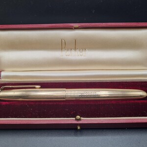 Vintage Parker 51 Fountain Pen Insignia, QE2 Connection. - Etsy