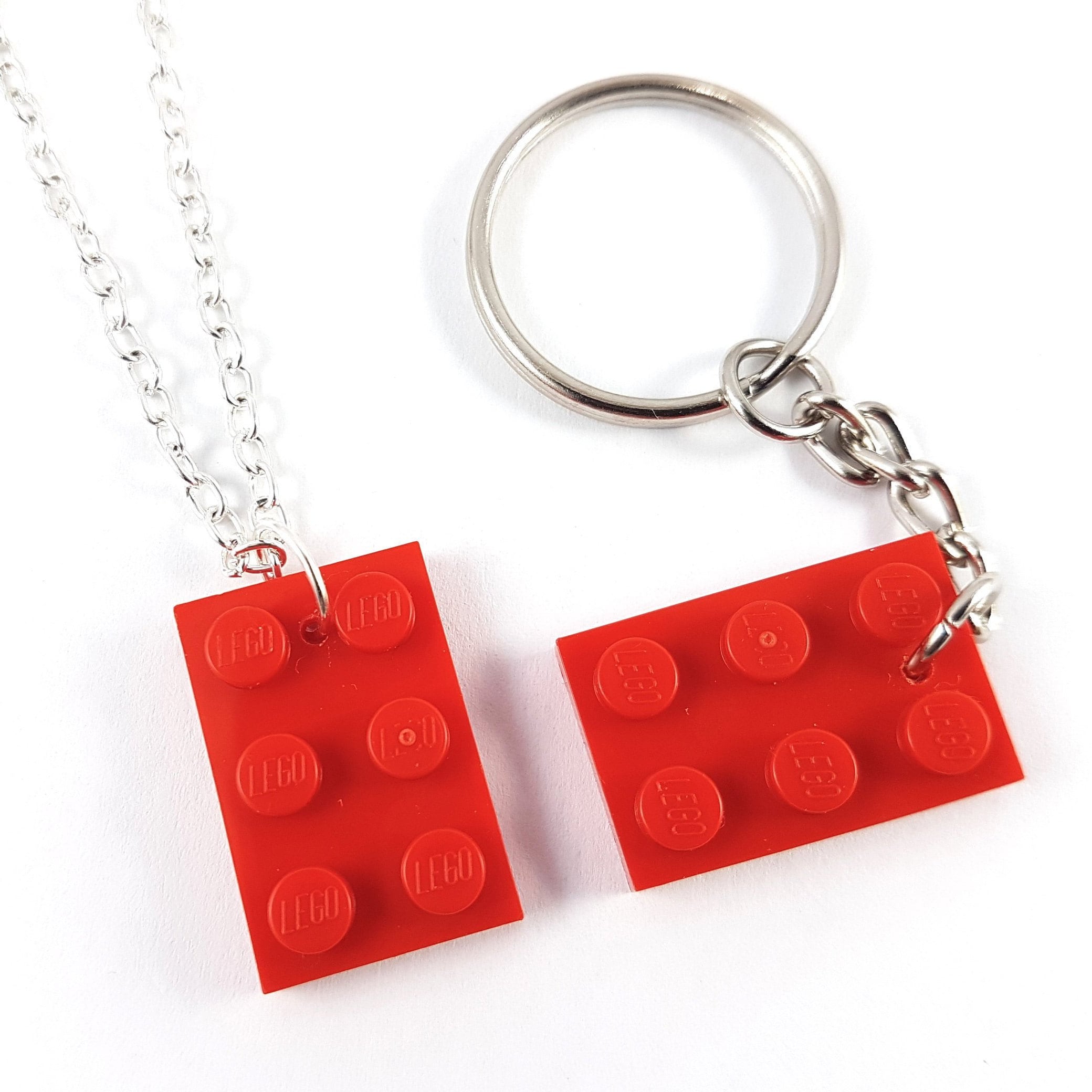 HIS and HERS Heart Necklace and Keyring Set Mr and Mrs - Etsy UK