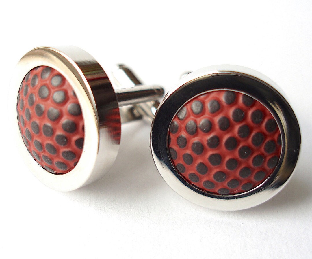 Football Cufflinks Made From Real Footballs Cufflinks Wedding Cufflinks ...