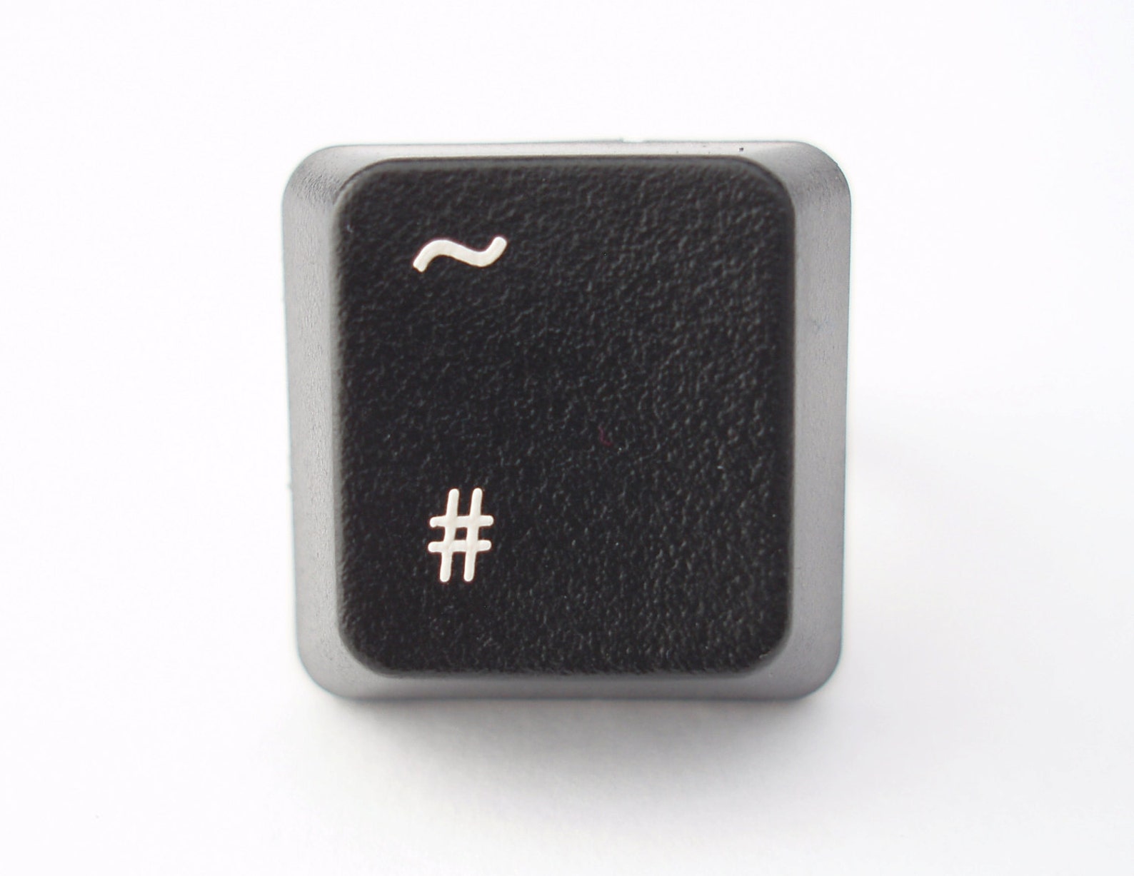 Hashtag Ring Handmade from a Computer Keyboard Key ring | Etsy