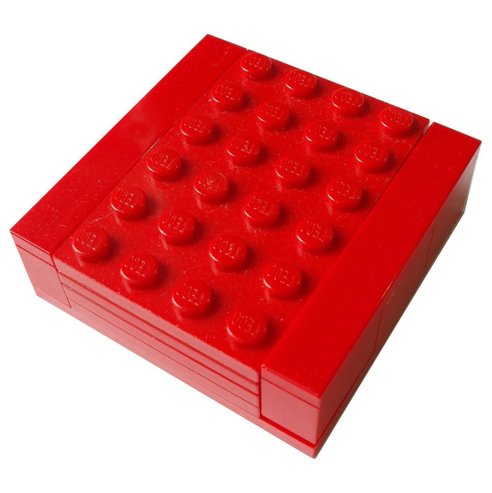 Chrome Brick Necklace Handmade With LEGO Plates on a Silver Plated ...