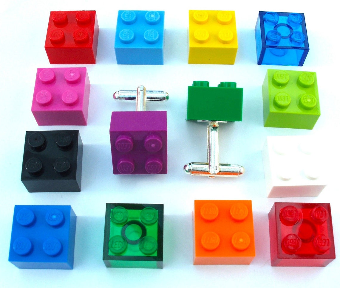 Tie Clip Handmade With Lego(r) Plates Tie Bar Tie Pin Tie Slide - Etsy