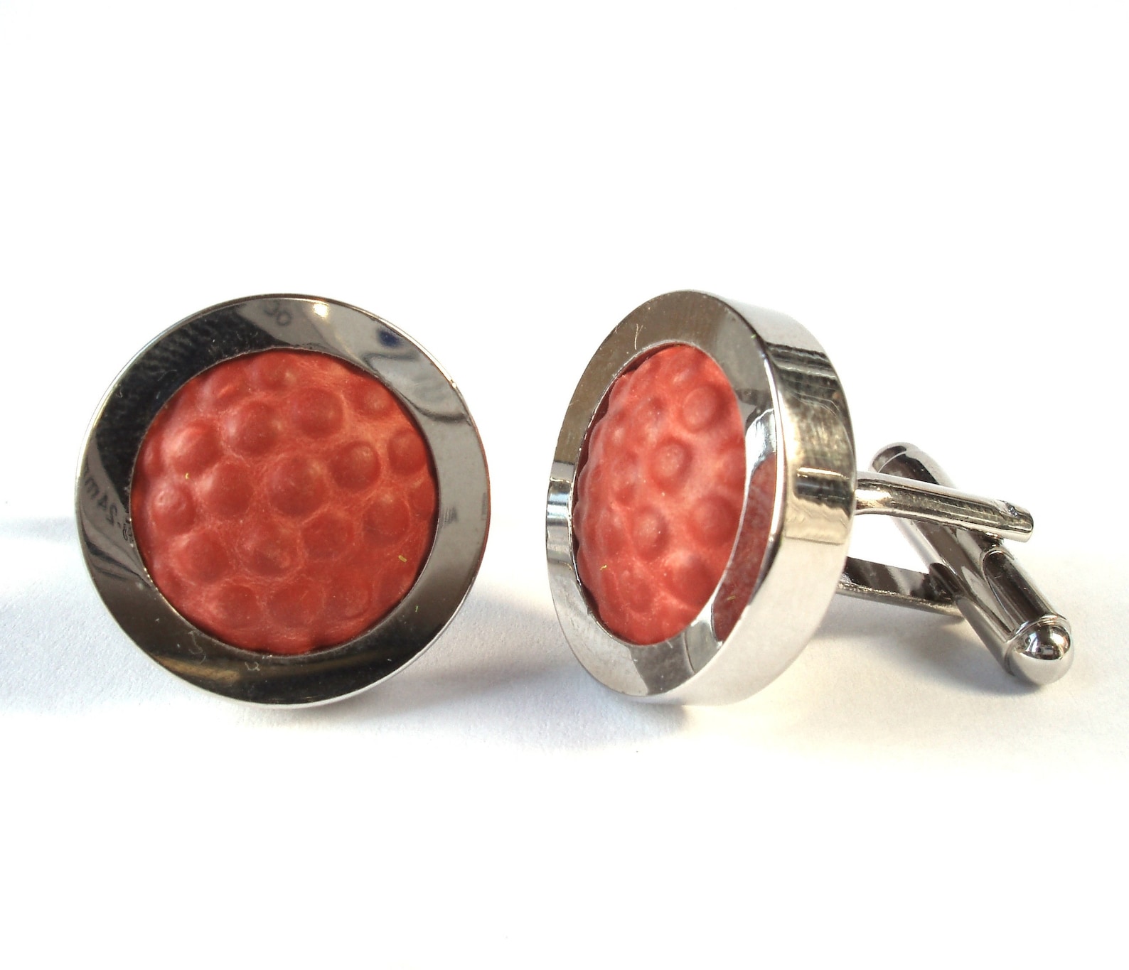 Real Sports Ball Cufflinks Handmade From Real Golf Balls - Etsy