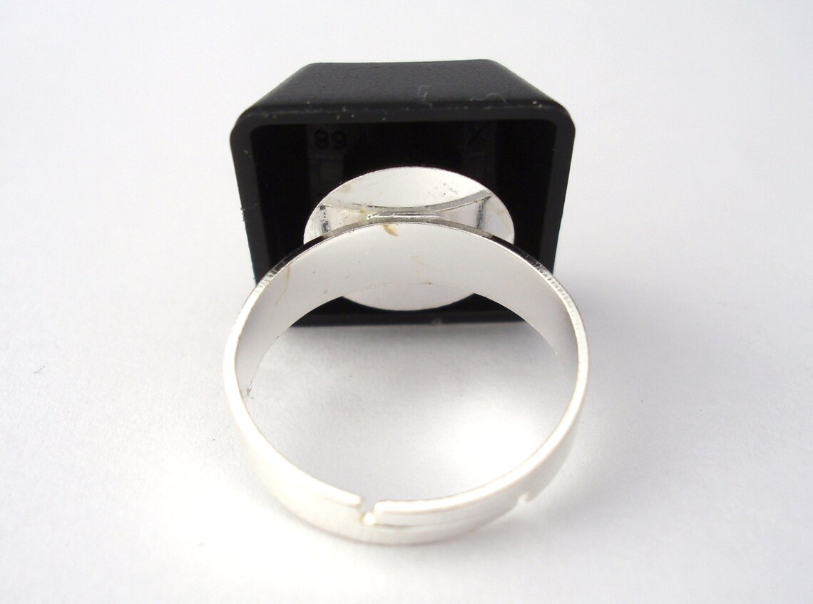 Hashtag Ring Handmade From a Computer Keyboard Key Ring - Etsy