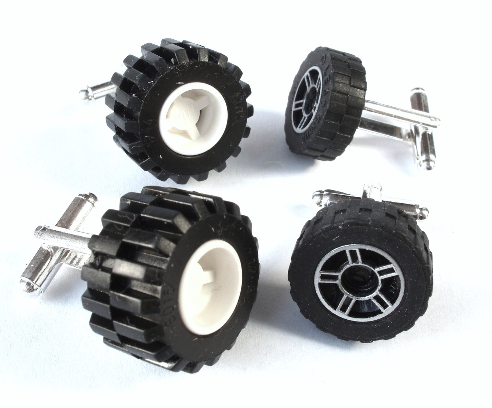 Alloy Wheel Cufflinks Wedding Cufflinks Novelty Cufflinks Silver Plated ...