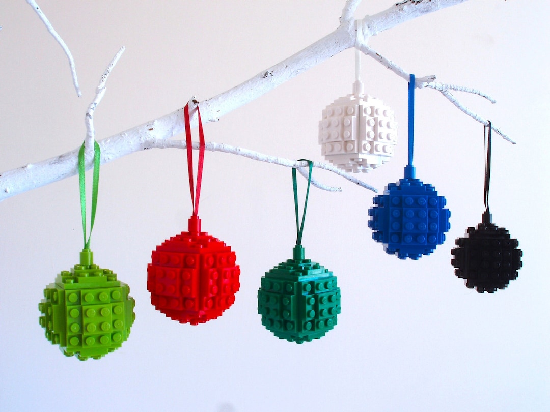 Christmas Decoration Handmade With Lego(r) Bricks Christmas Bauble ...