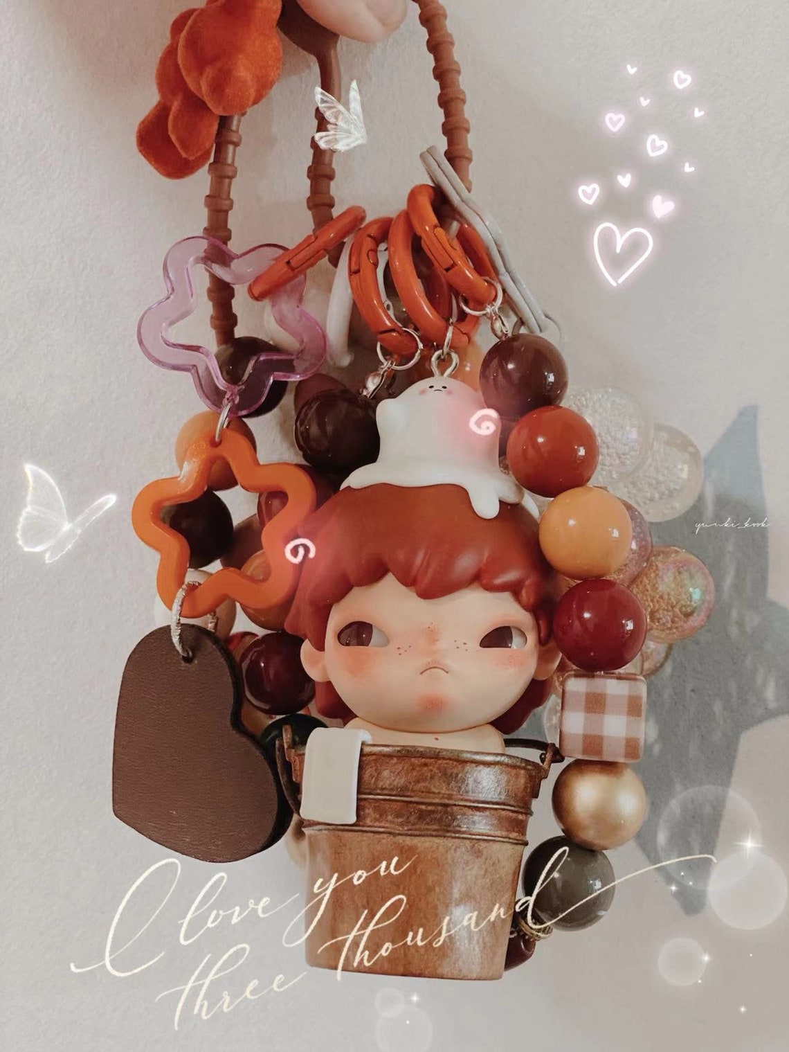 Personalized Gift Popmart Collectible Figures Phone Chain - Etsy