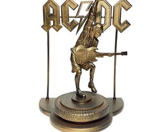 Angus Young Ac Dc Action Figure Statue 3D Print Model Multi Part Stl ...
