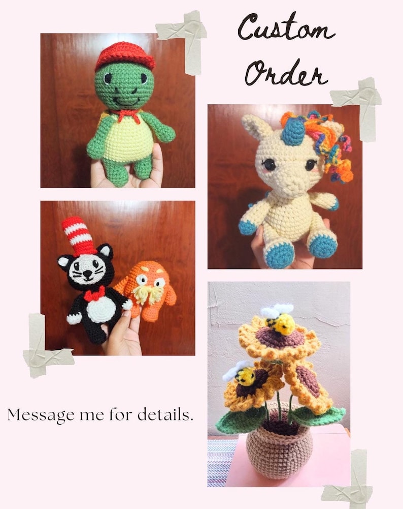 Custom Crochet Orders - Etsy