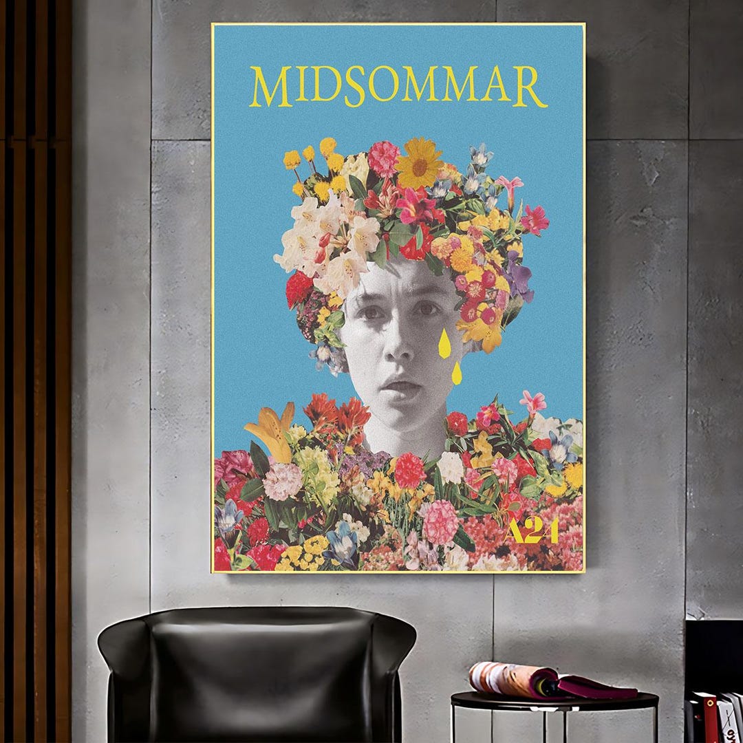 Midsommar Movie Poster - High Quality Canvas Art Printing - Classic and ...