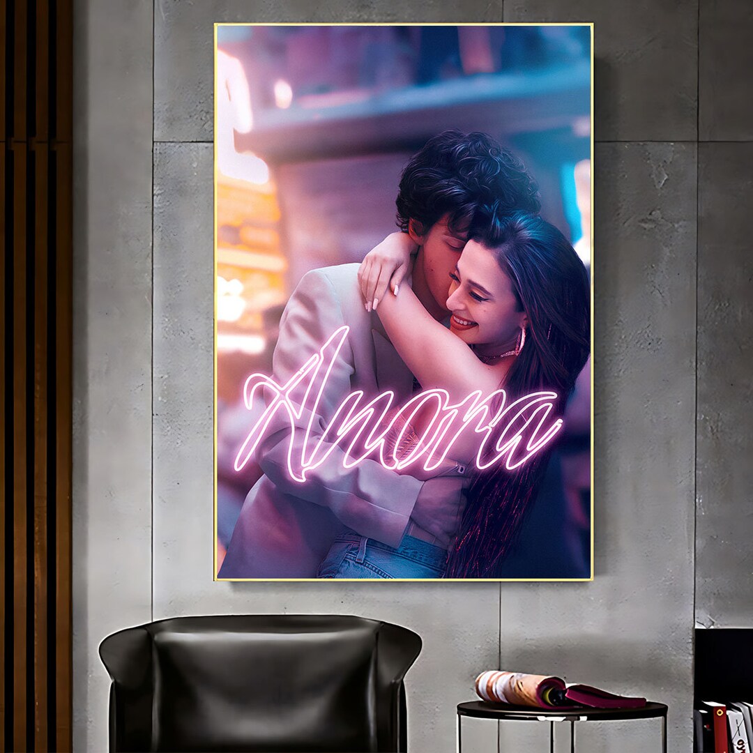 Anora Movie Poster - High Quality Canvas Art Printing - Classic and ...