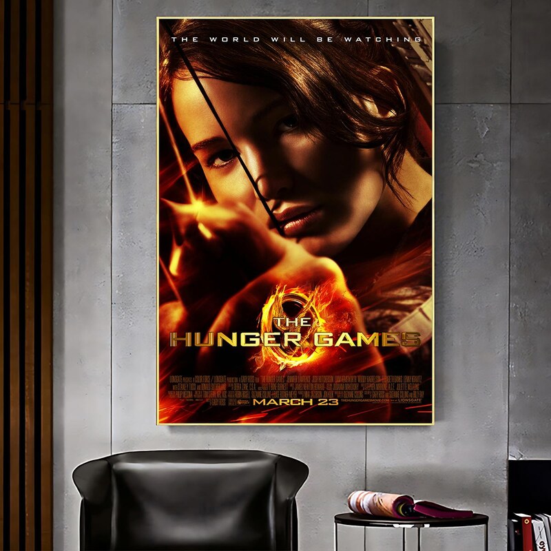 Hunger Game Poster - Etsy UK