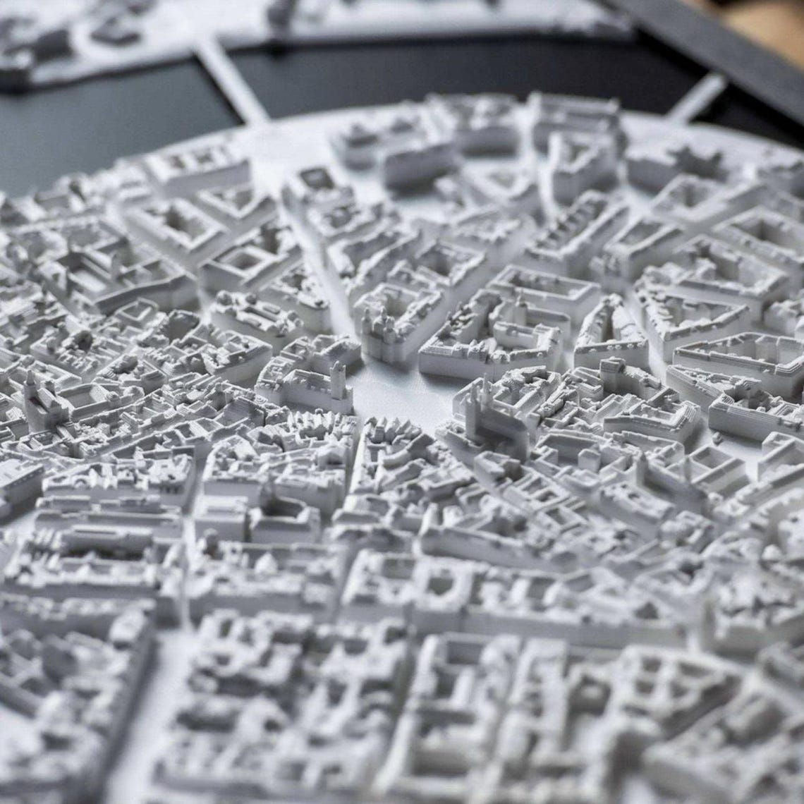 Prague Wallprint 3D Printed City Models - Etsy