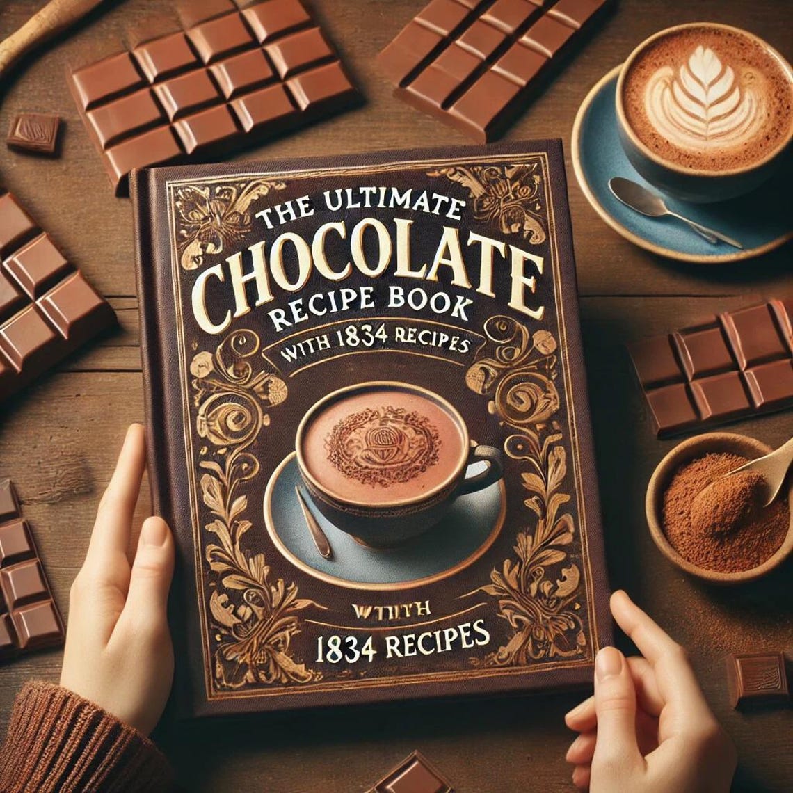 The Ultimate Chocolate Recipe Book - Etsy