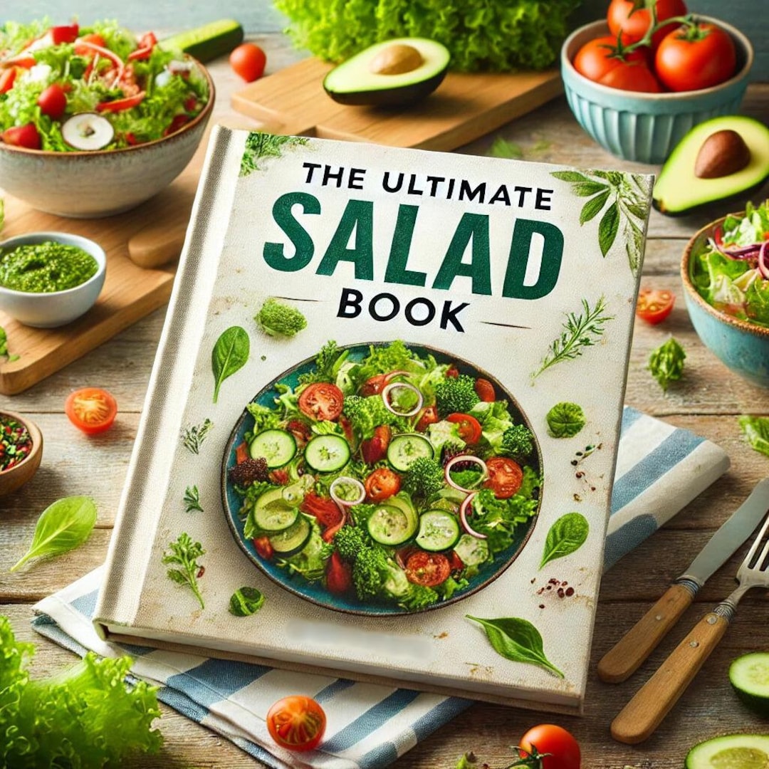 The Ultimate Salad Book L With 2762 Recipes - Etsy