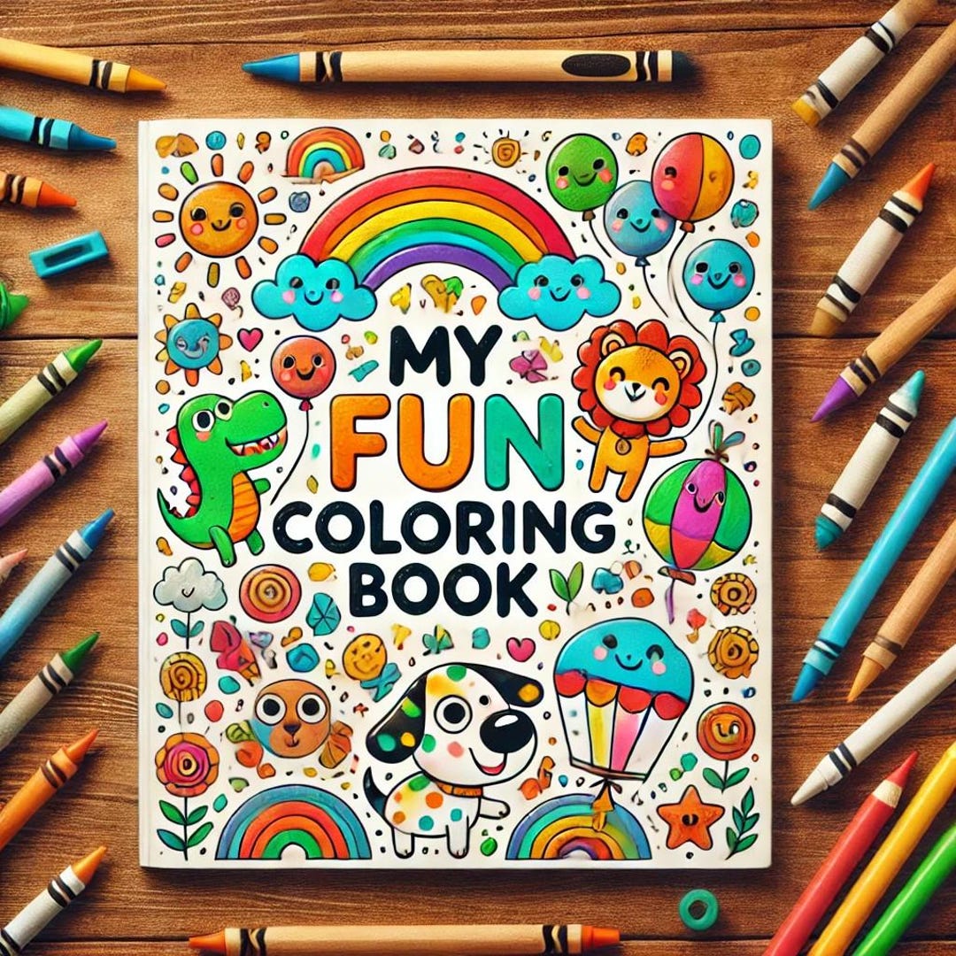 Coloring Book Bundle for Kids – Fun, Creative, and Educational! L 500 ...