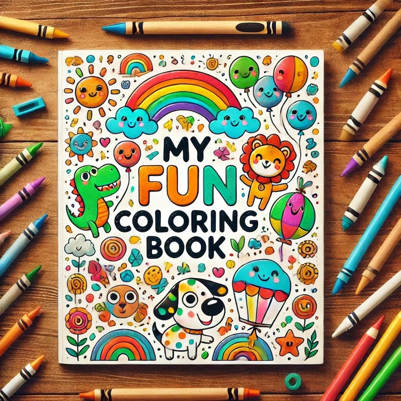 Coloring Book Bundle for Kids Fun, Creative, and Educational L 500 ...