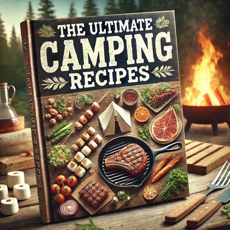 The Ultimate Camping Recipes L Holiday Cookbook - Etsy