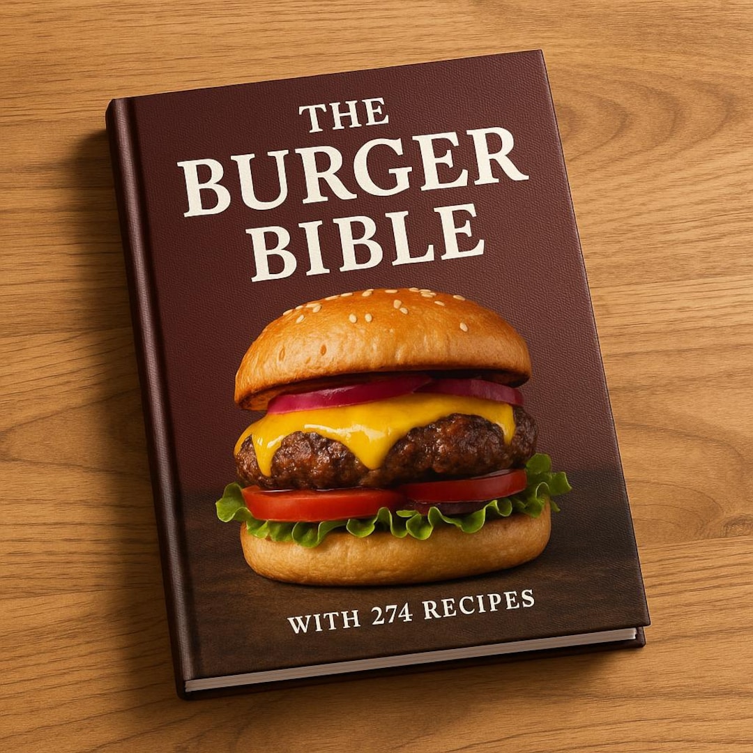 The Burger Bible: 274 Irresistible Recipes Cookbook - Etsy