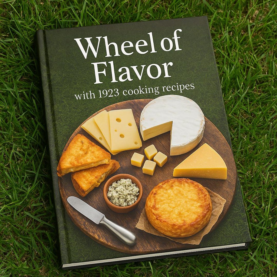 Wheel of Flavor L Ultimate Cheese L Cookbook L 1923 Recipes L - Etsy