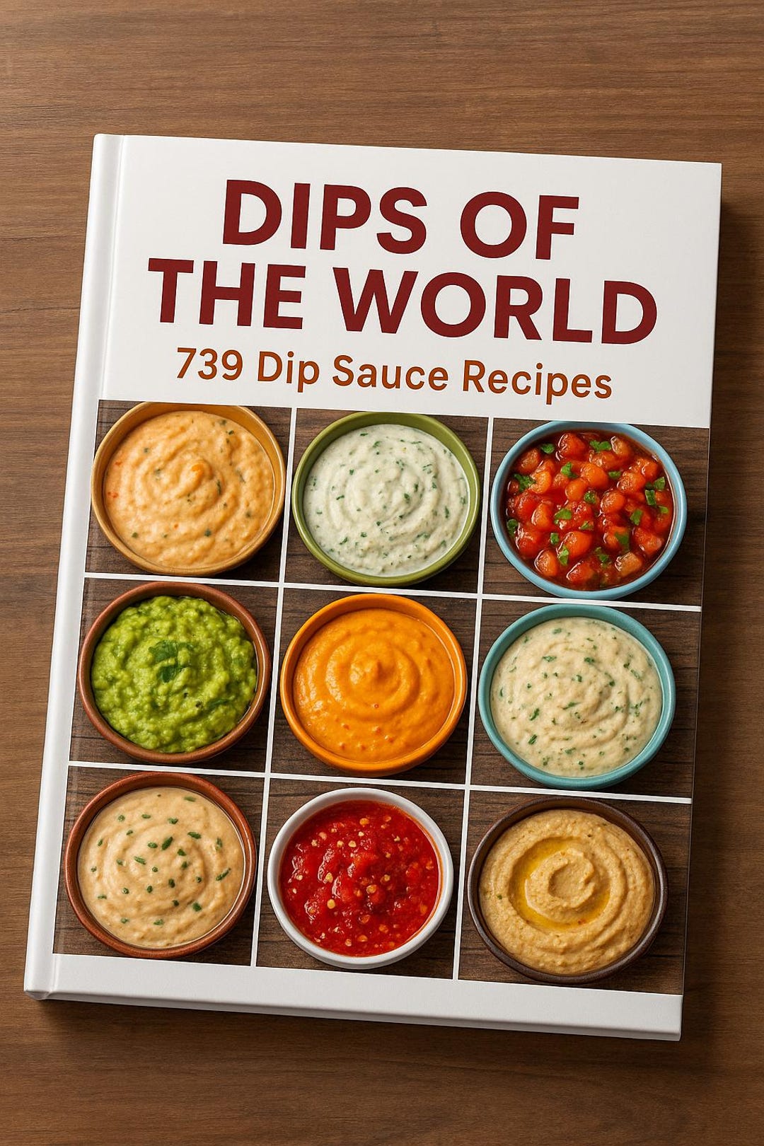 739 Dips of the World Cookbook: Global Sauce Recipes (digital Download ...