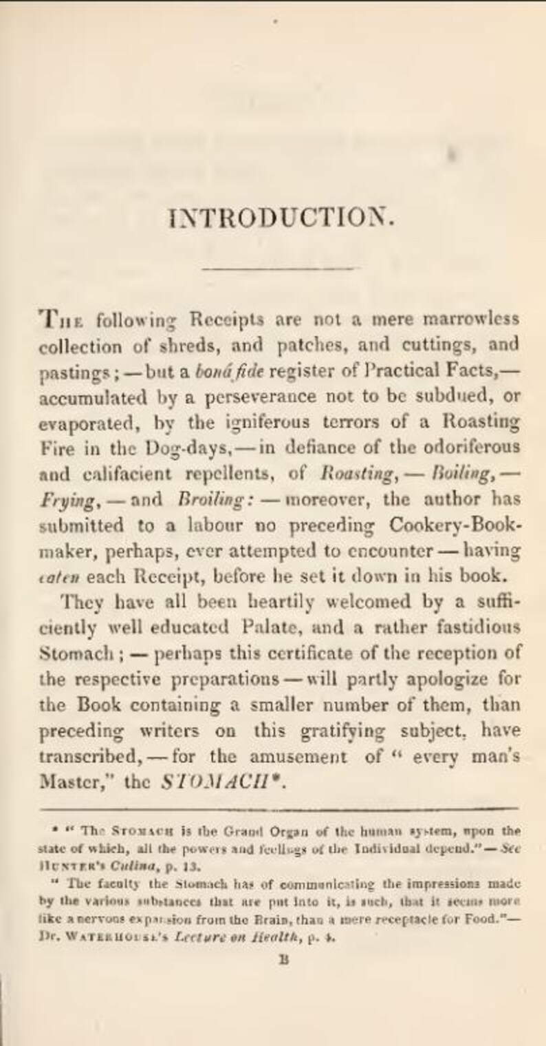Vintage Cook's Oracle Printable PDF | 1822 Regency Era Cookbook Digital ...