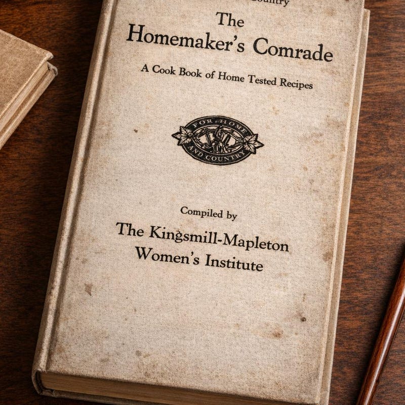 Antique Canadian Cookbook - Etsy
