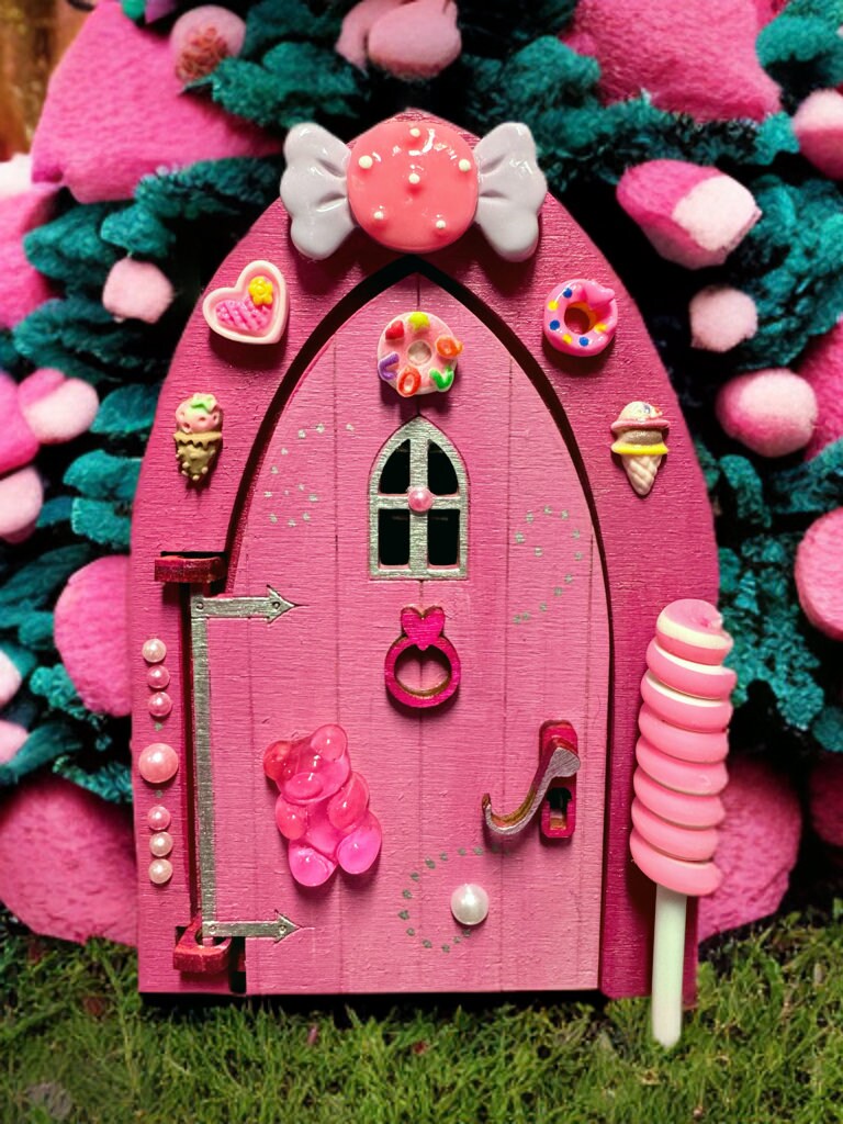 Enchanted Fairy Door, DULCE; Fairy of Celebration & Sweets, Fairies ...
