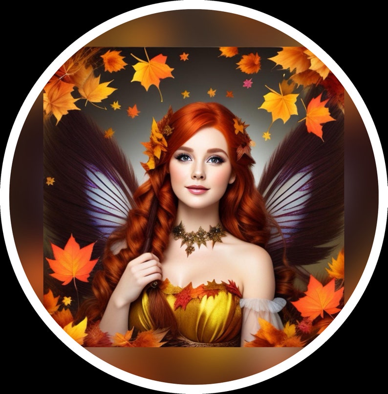 Enchanted Fairy Door, MARIGOLD; Fairy of Autumn, Fae of Fall; Fairies ...