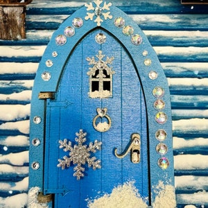 Enchanted Fairy Door, LUMI; Fairy of Sparkling Ice & Snow, Fairies ...