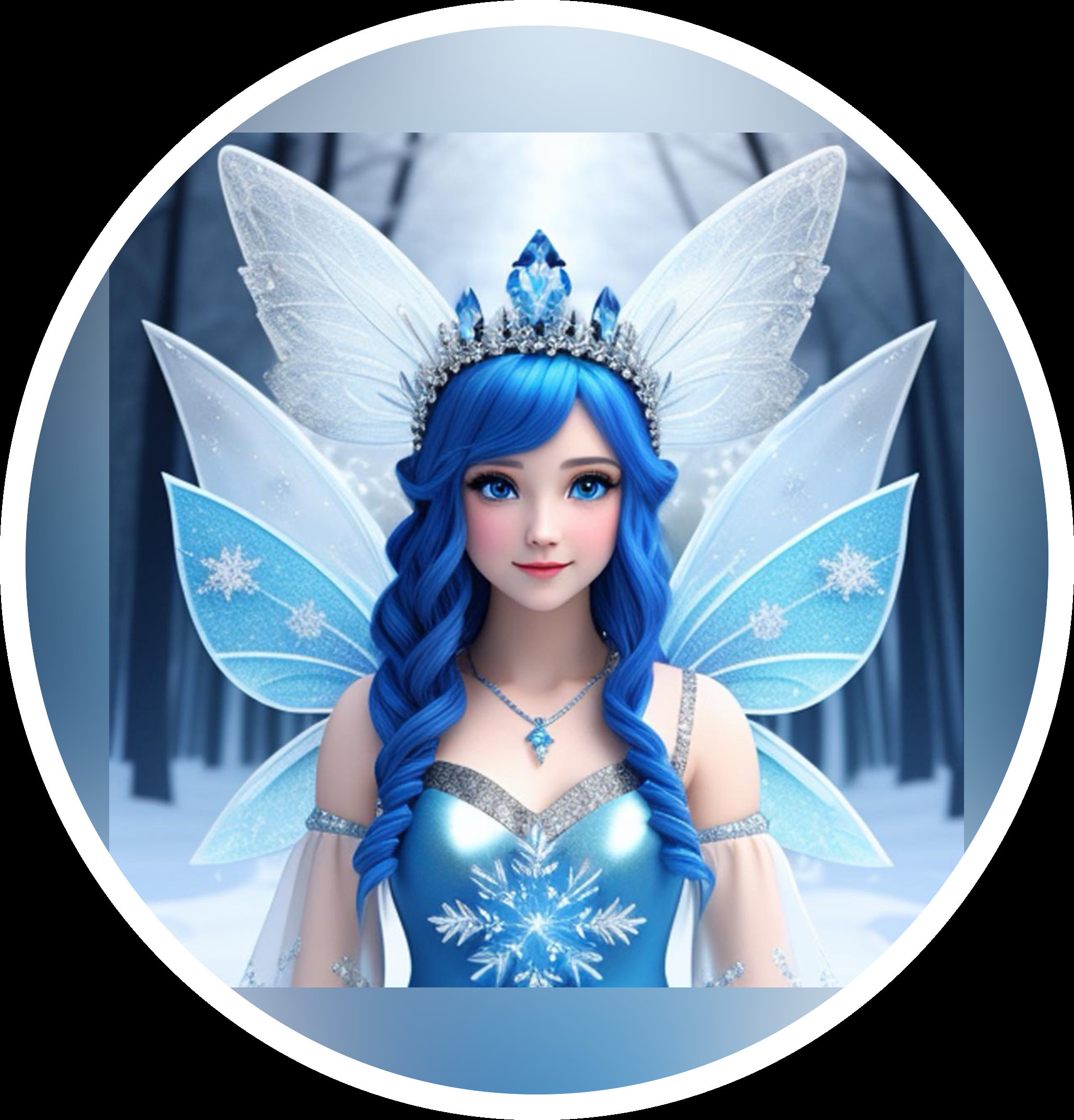 Enchanted Fairy Door, LUMI; Fairy of Sparkling Ice & Snow, Fairies ...