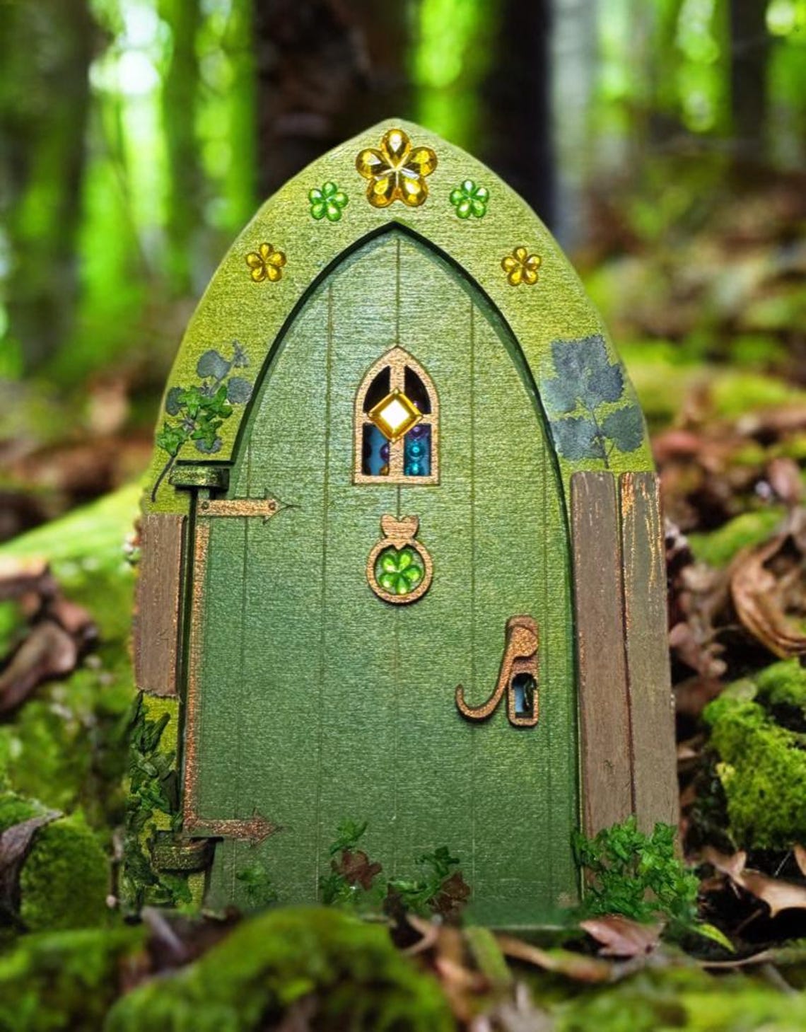 Enchanted Fairy Door: Aspen, Fairy of Nature, Magical Indoor Decor - Etsy