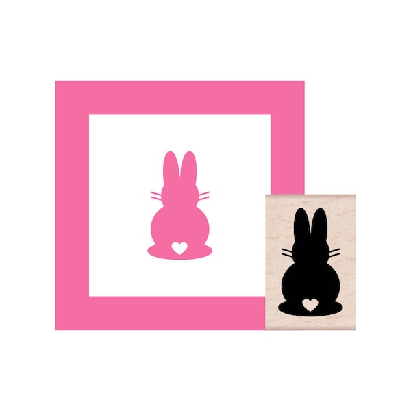 Easter Bunny Stamp - Etsy