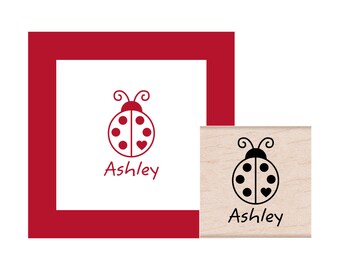 Ladybug Self Inking Stamp, Ladybug Rubber Stamp - Etsy