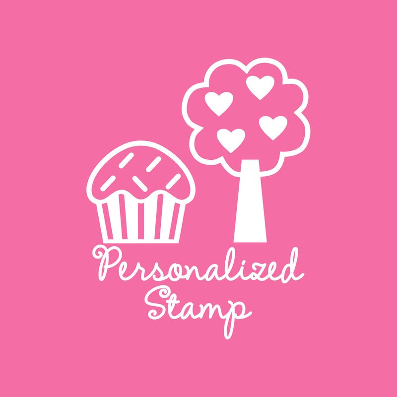 Cake Rubber Stamp - Etsy