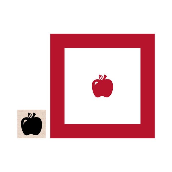 Apples Rubber Stamps - Etsy