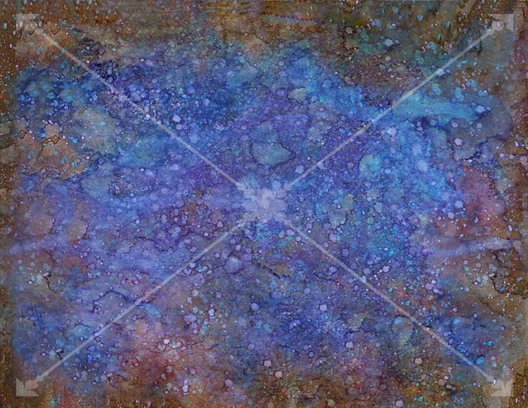 Hand-painted Mixed Media Digital Paper #21 - Etsy