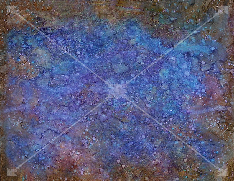 Hand-painted Mixed Media Digital Paper #21 - Etsy