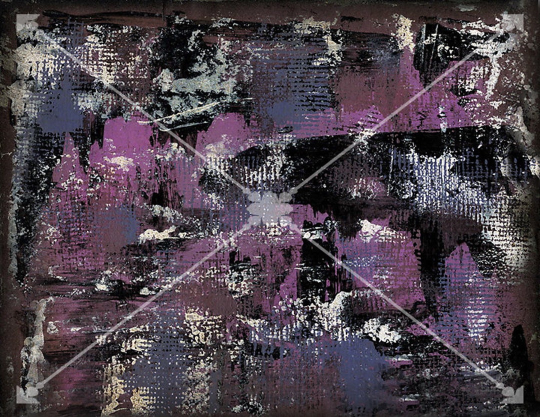 Hand-painted Mixed Media Digital Paper #23 - Etsy