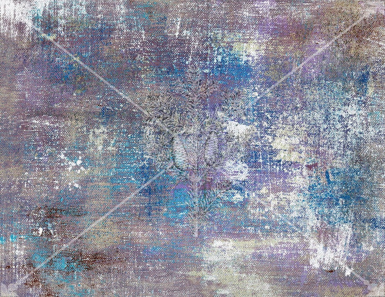 Hand-painted Mixed Media Digital Paper #13 - Etsy