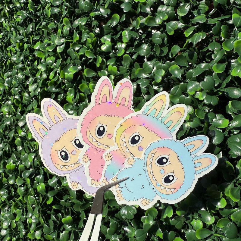 Labubu Sticker - Etsy