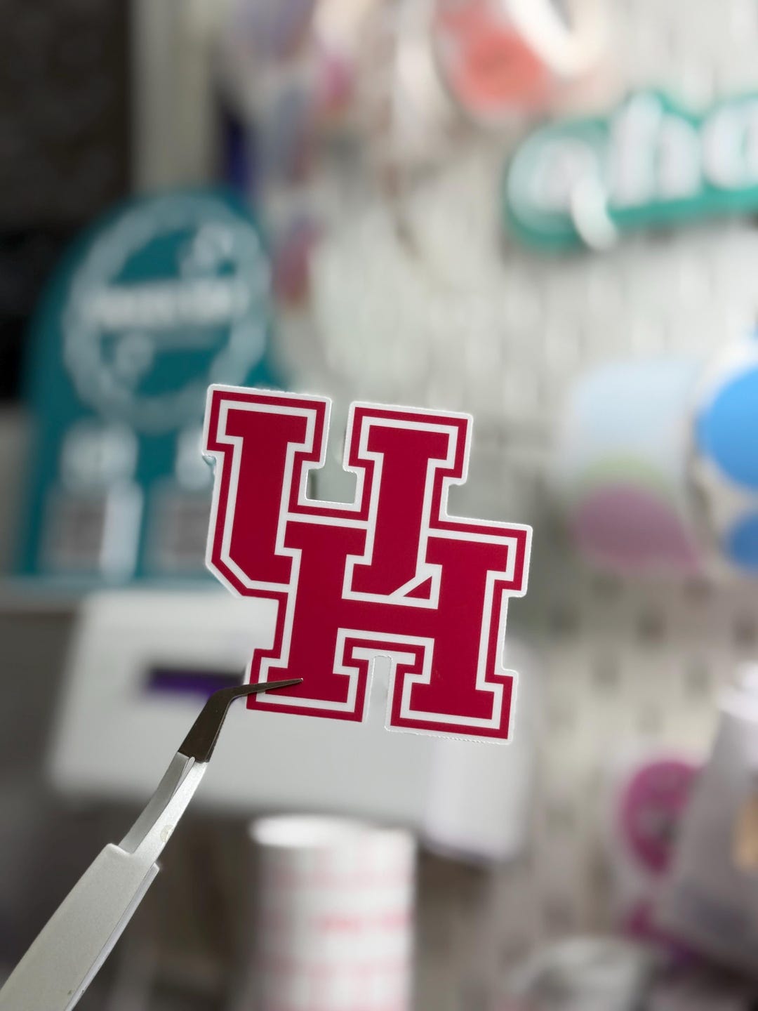 UH COOGS Sticker Glossy/holographic Finish - Etsy