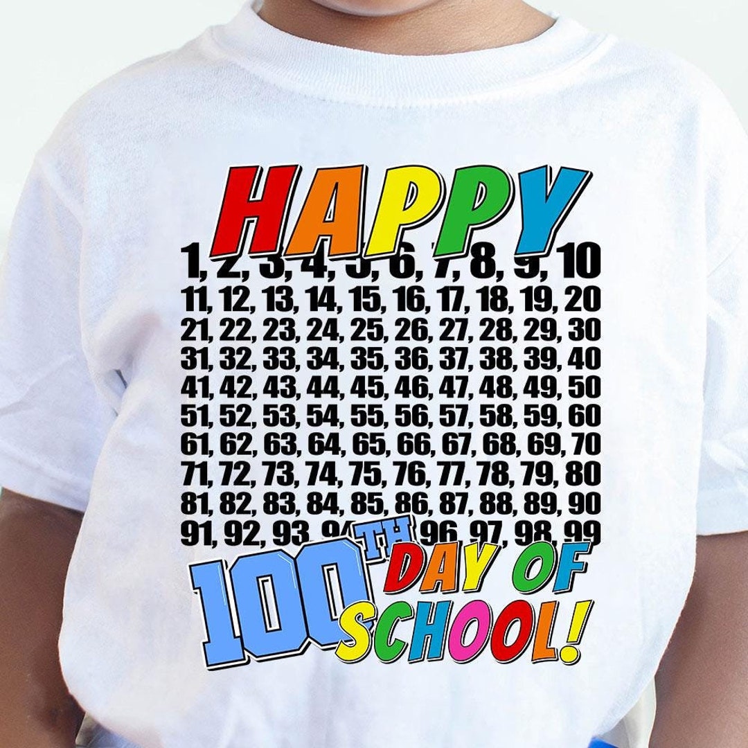 100th Day of School Teacher Kids 100 Days Math Numbers Png, 100 Days of ...
